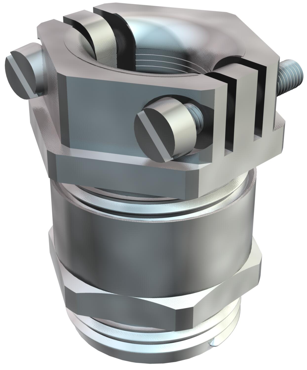 Konuskabelverschraubung, PG-Gewinde, Zugentlastung, vernickelt Pg 42 | OBO